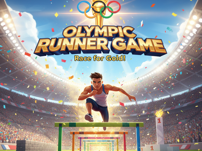 Olympic Runner Game 🕹️ Gioca online su SGameS