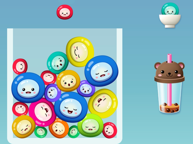 Boba Tea Merge 🕹️ Gioca online su SGameS