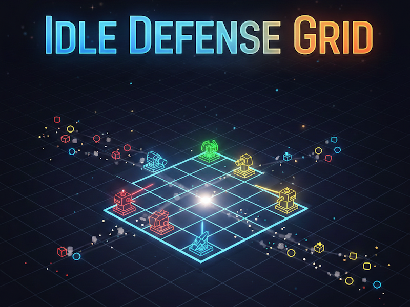 Idle Defense Grid 🕹️ Gioca online su SGameS