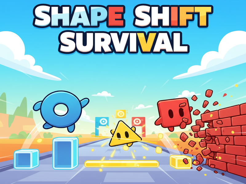 Shape Shift Survival 🕹️ Gioca online su SGameS