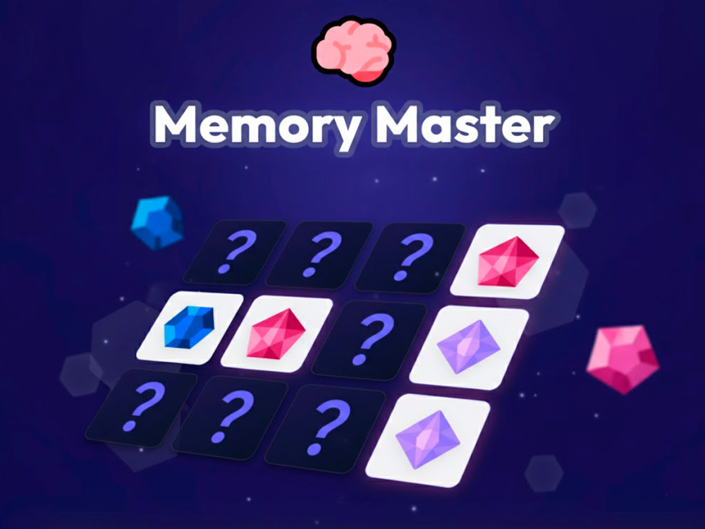 Memory Master 🕹️ Gioca online su SGameS