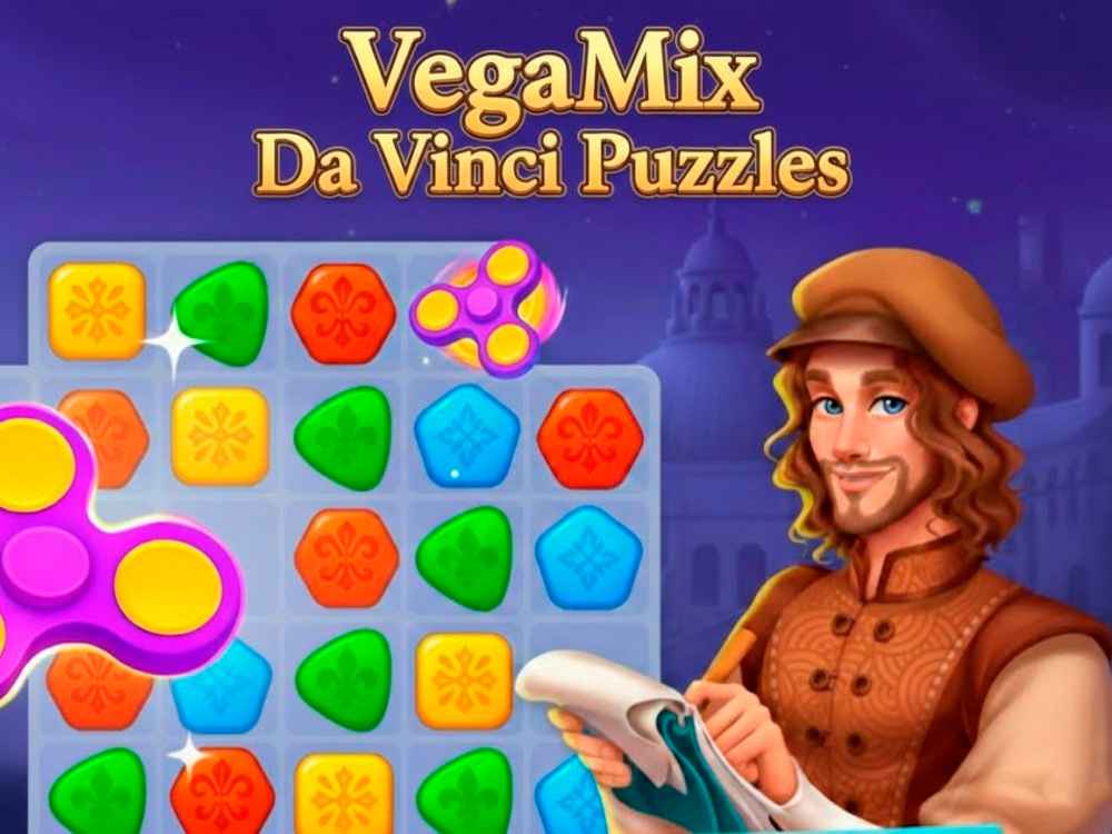 VegaMix Da Vinci Puzzles 🕹️ Gioca online su SGameS