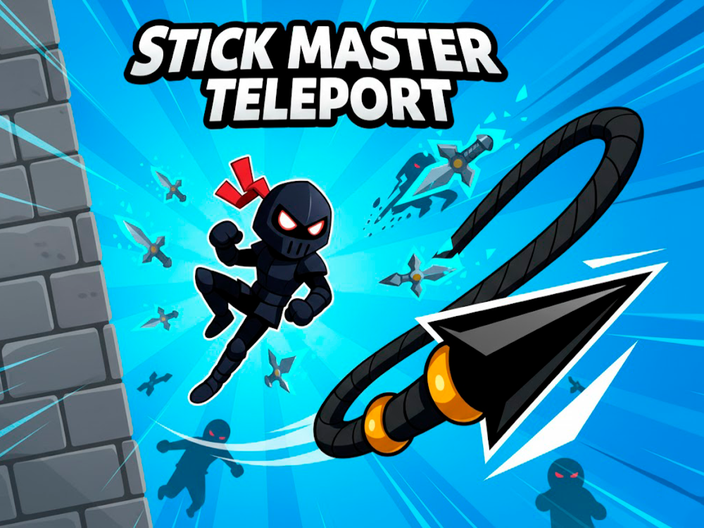 Stick Master Teletrasporto 🕹️ Gioca online su SGameS