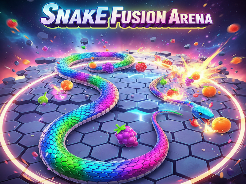 Snake Fusion Arena 🕹️ Gioca online su SGameS