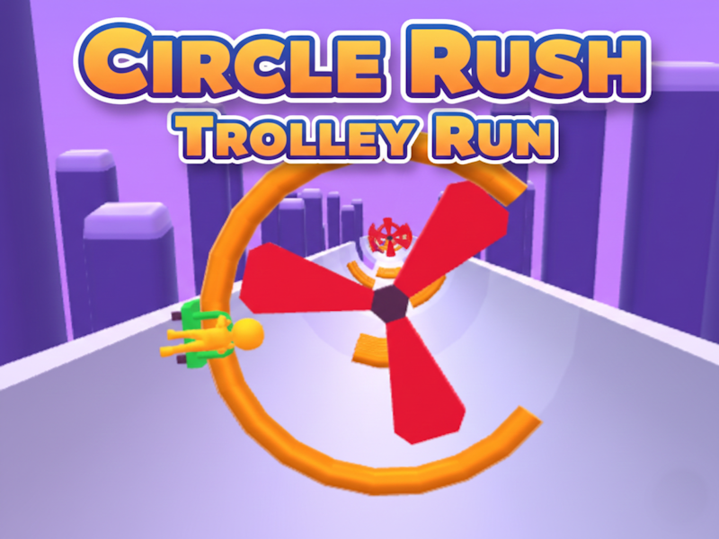 Circle Rush Trolley Run 🕹️ Gioca online su SGameS