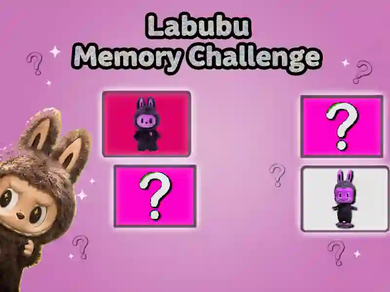 Sfida della memoria di Labubu 🕹️ Gioca online su SGameS